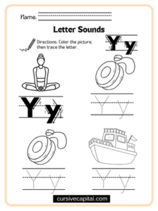 How to Write Capital Y in Cursive? (Capital Cursive Y)